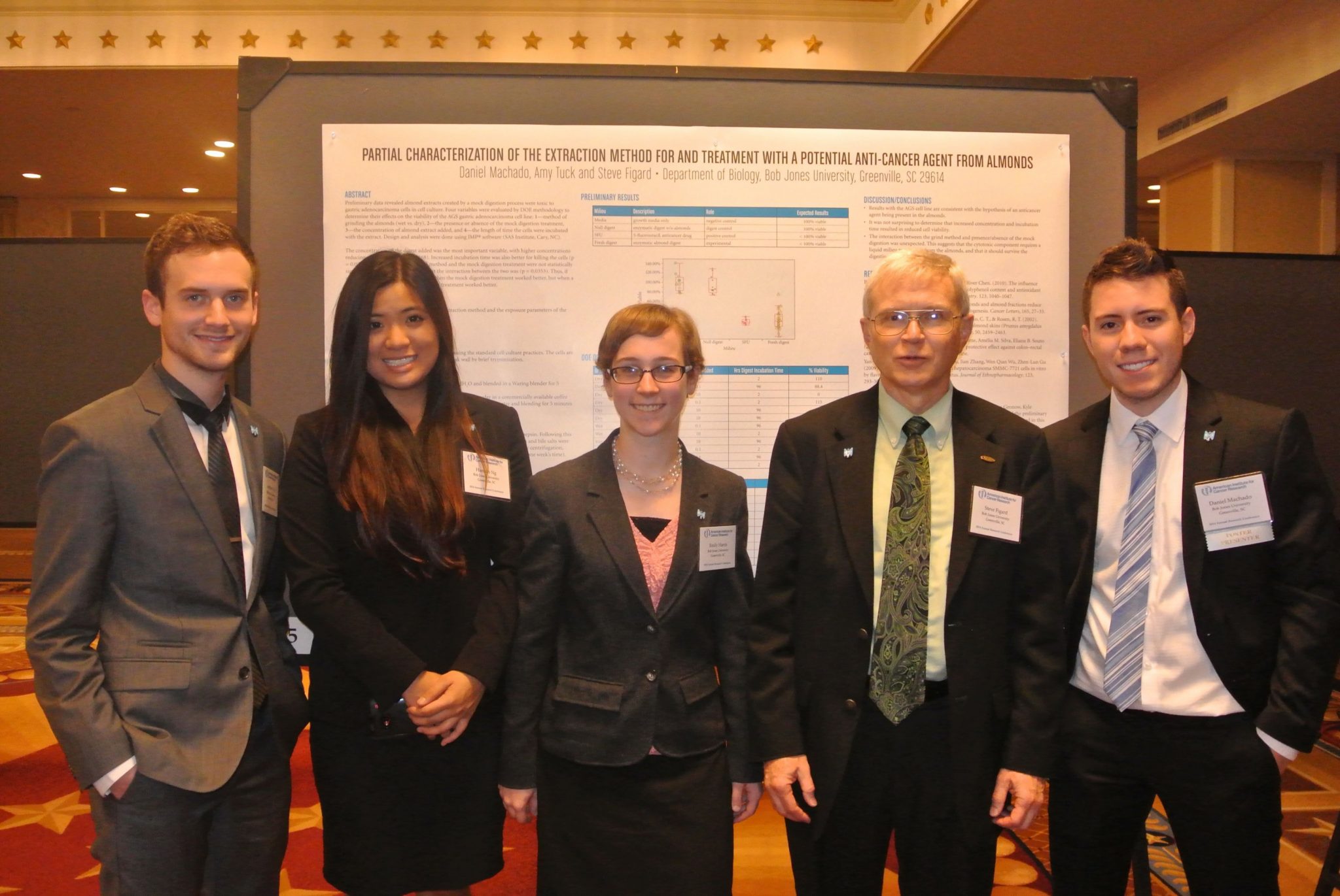 BJU Students Make Presentation to International Cancer Research ...