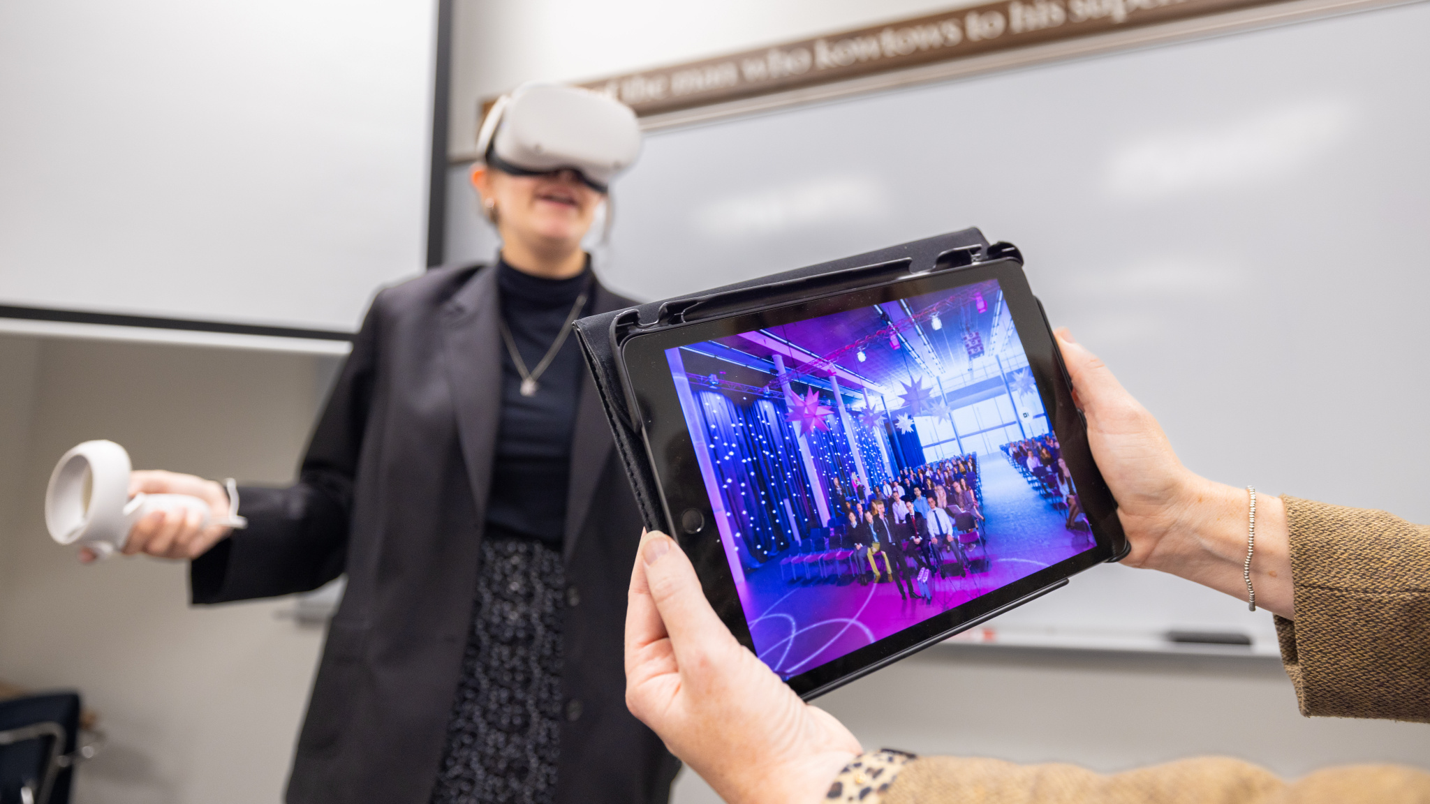 VR Technology Aids Student Experience with Audiences - BJUtoday