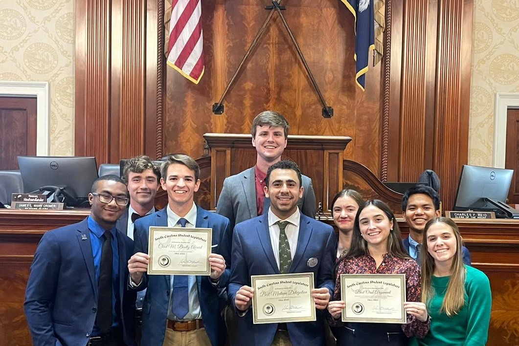 BJU Student Legislature Team Wins Best Medium Delegation - BJUtoday