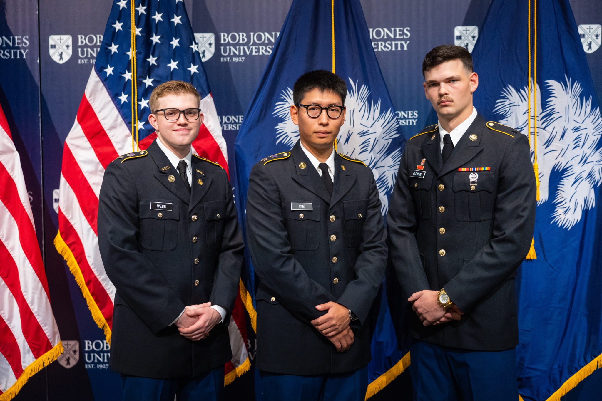 BJU Holds ROTC Ceremony on Veterans Day - BJUtoday