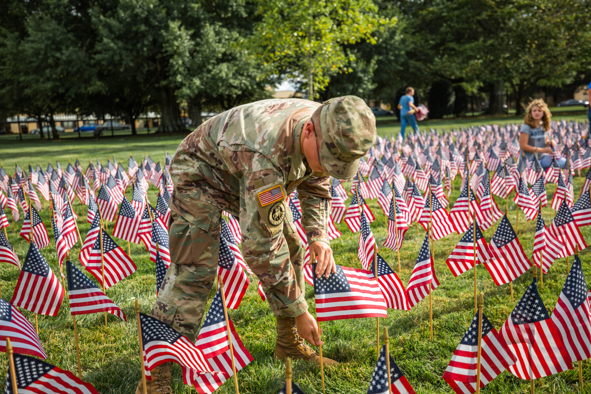 BJU Students Commemorate 23rd Anniversary of 9/11 - BJUtoday