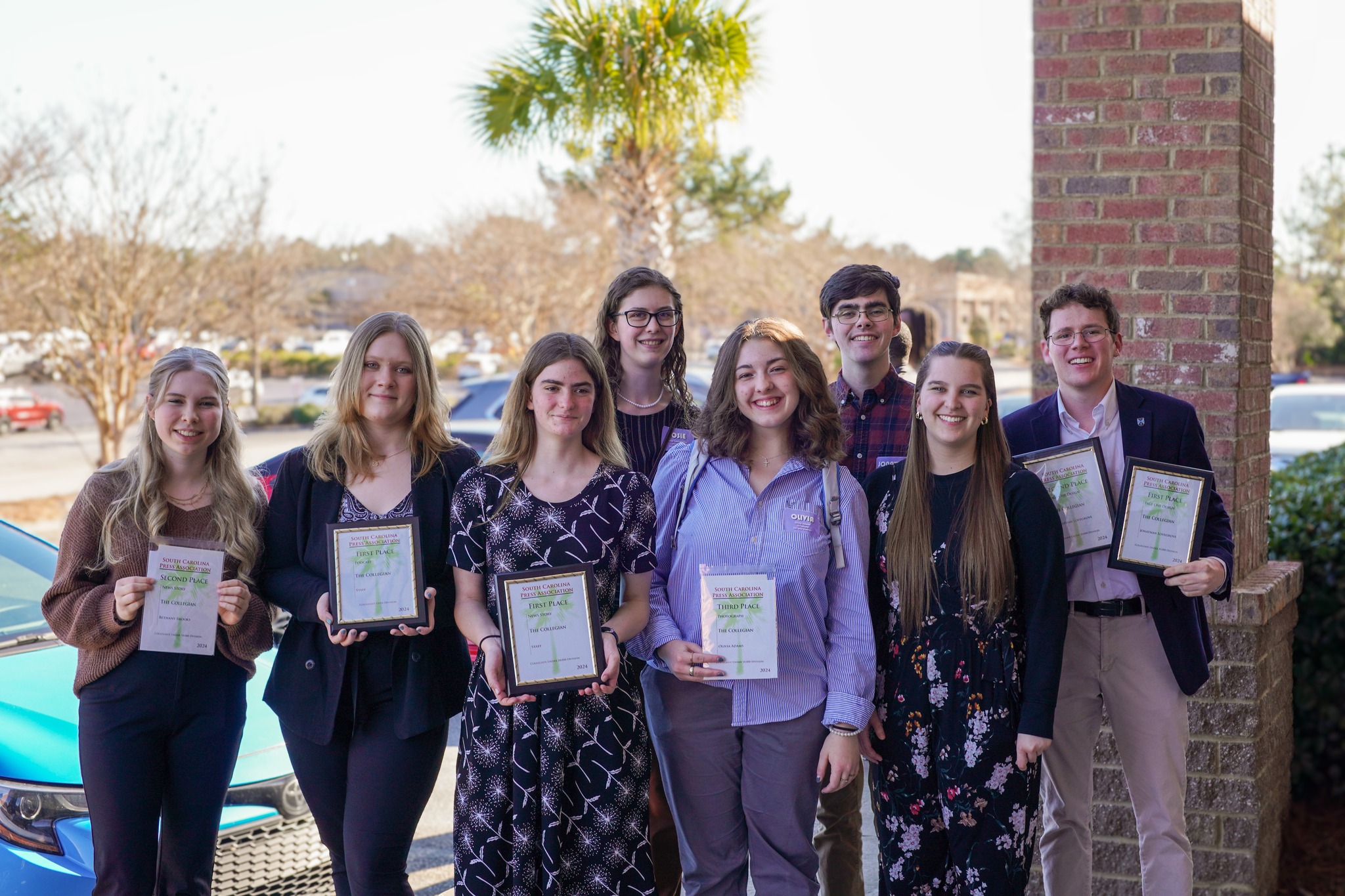 The Collegian Staff Wins Awards at 2025 SCPA Ceremony - BJUtoday